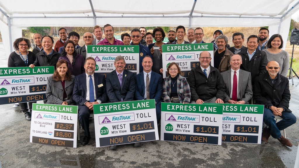 Celebrating the Extended Express Lanes on SR 237 | VTA