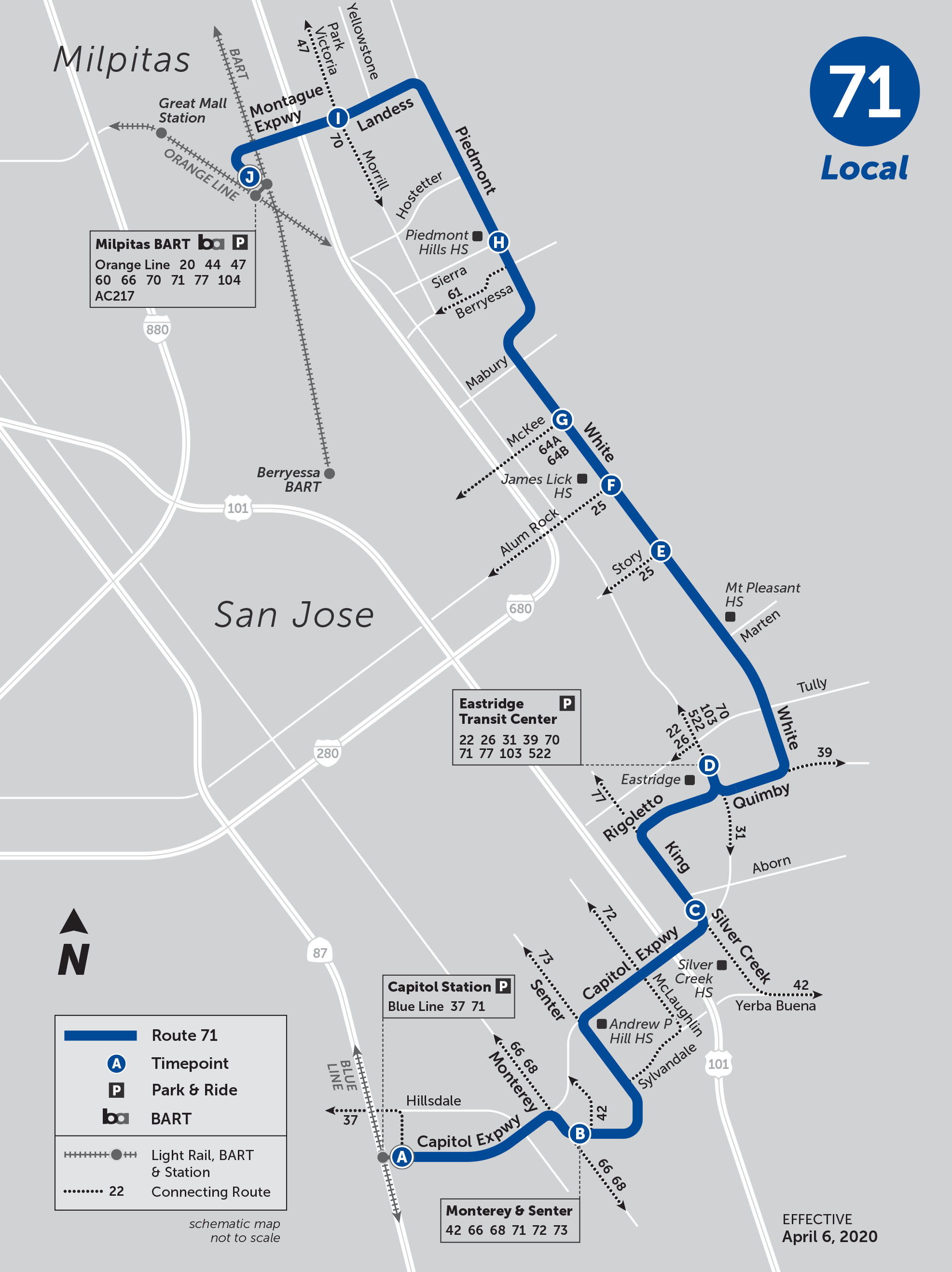 Milpitas BART - Capitol Station | VTA