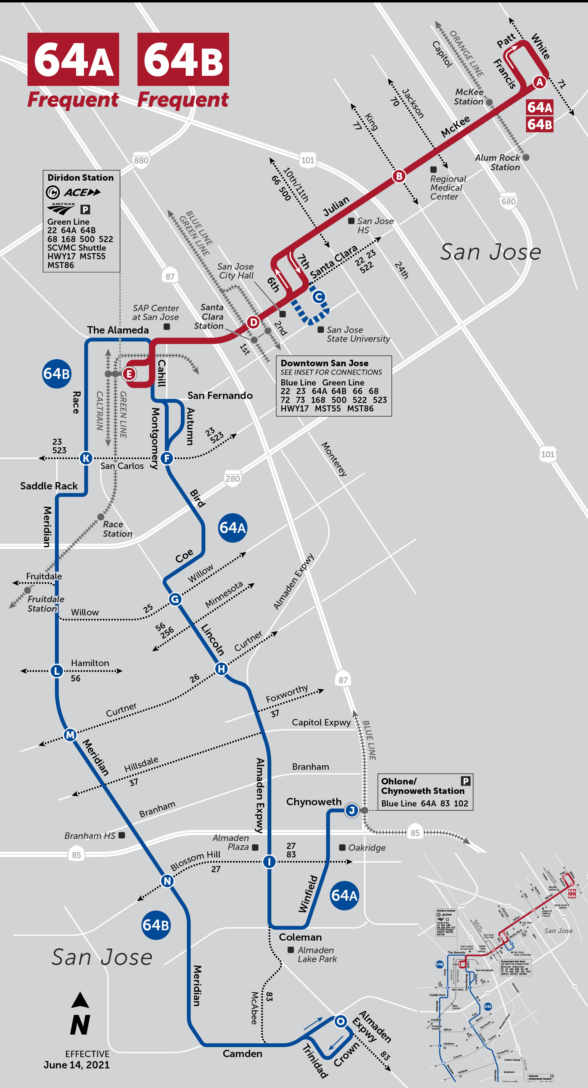 McKee & White - Almaden Expressway & Camden | VTA