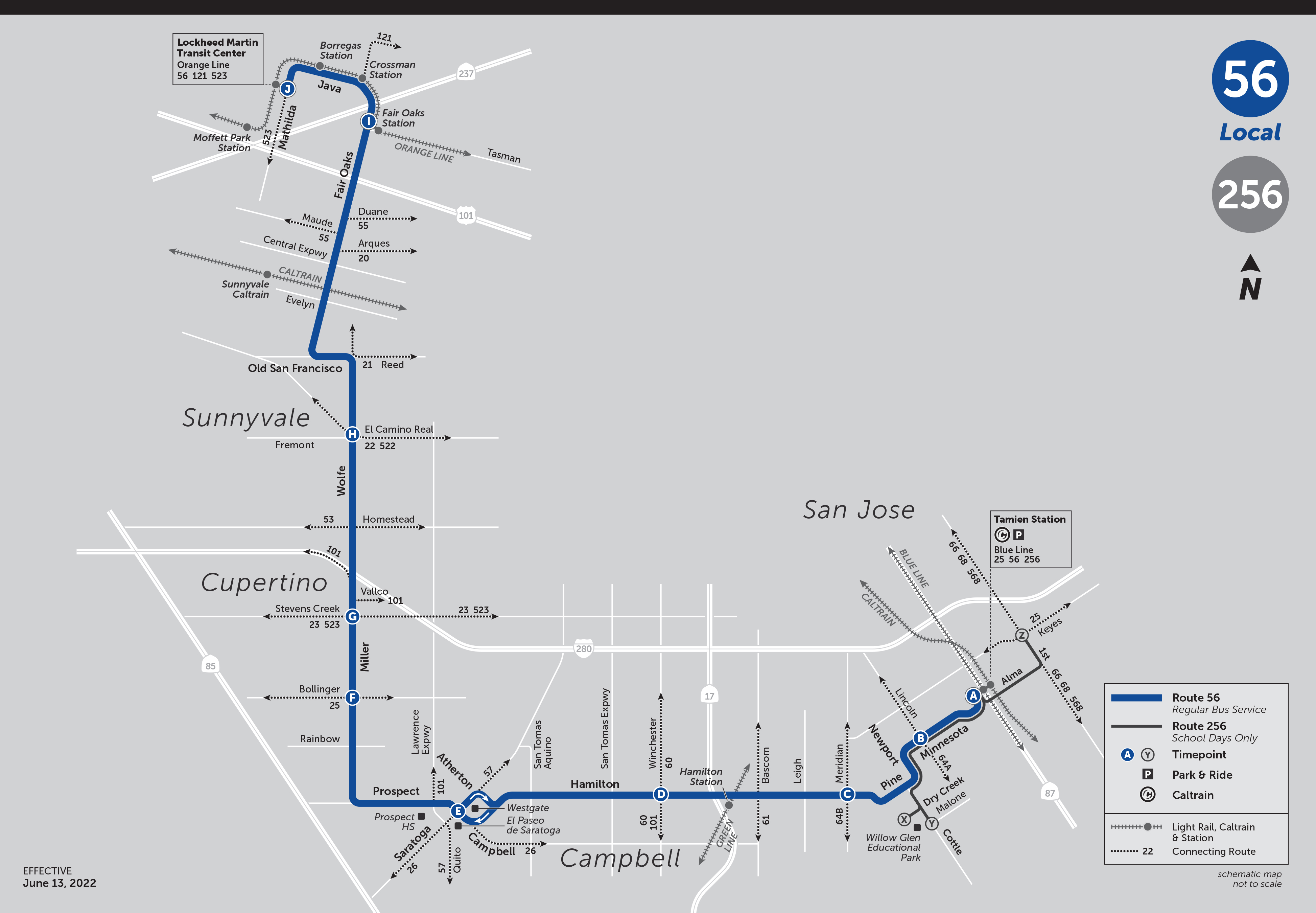 Lockheed Martin - Tamien Stn | VTA