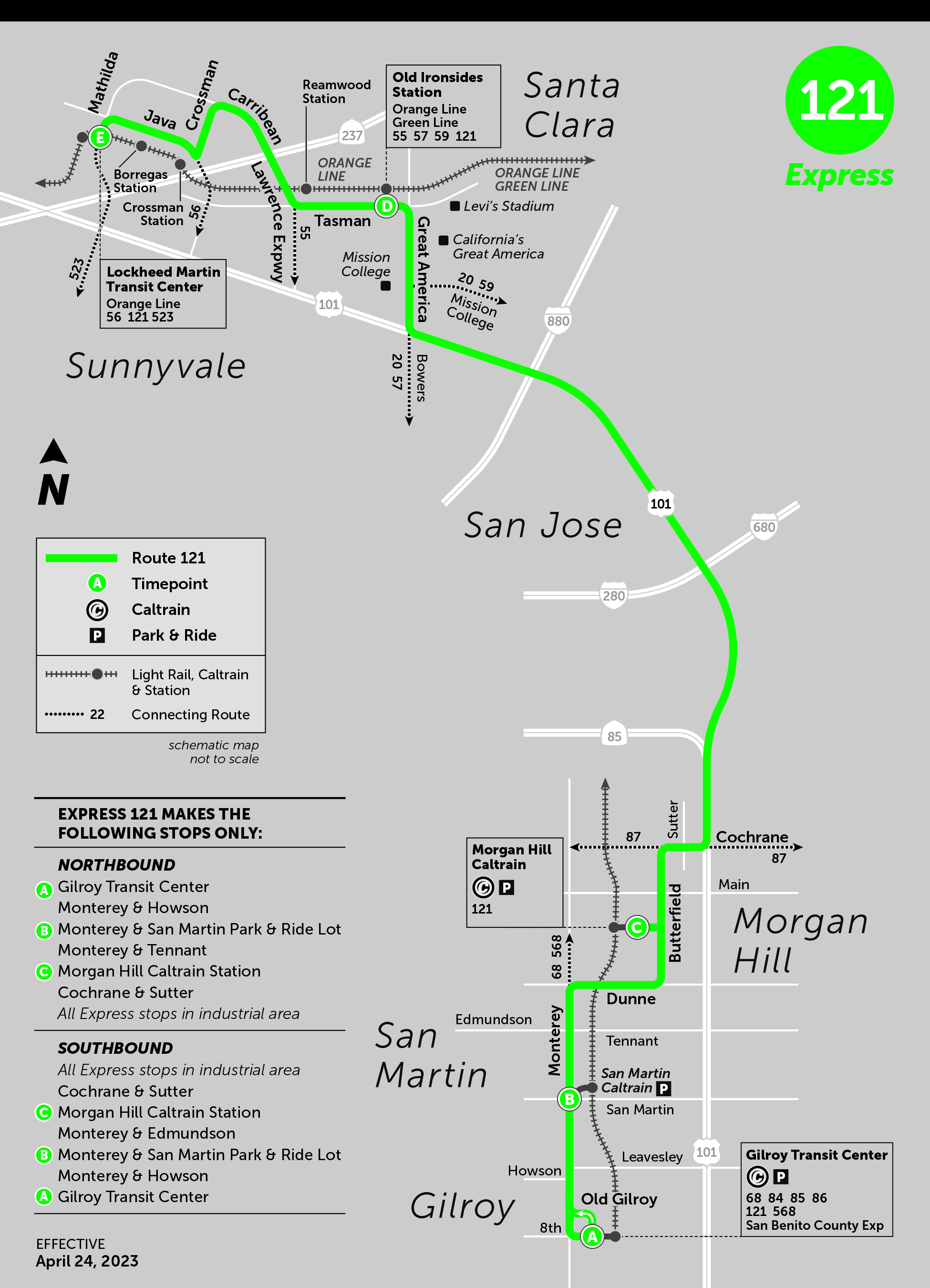 Gilroy/Morgan Hill - Lockheed Martin | VTA