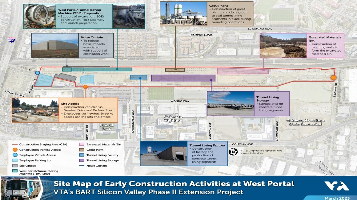VTA’s BART Silicon Valley Phase II Project Preparing for Early Construction Activities at VTA’s ...