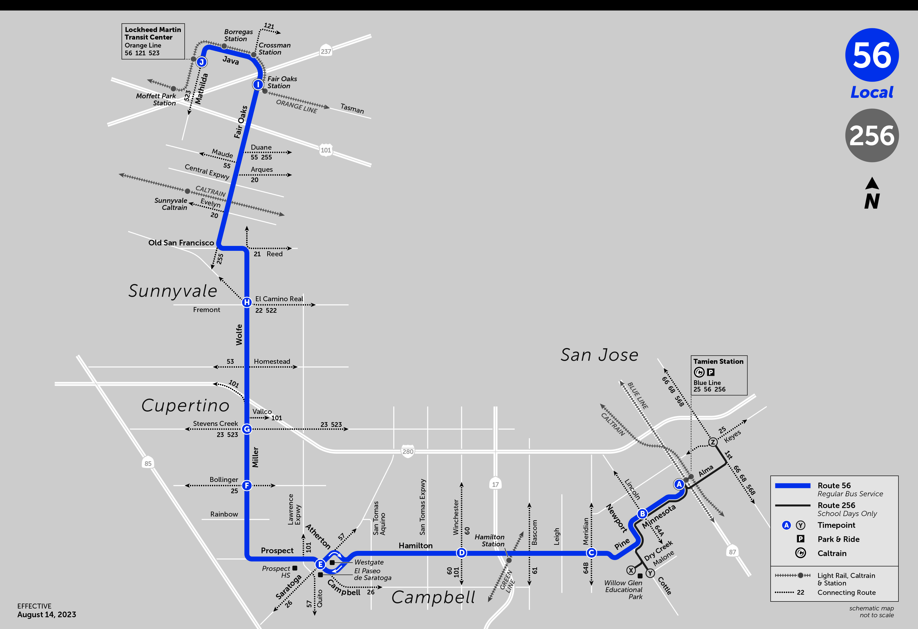 Lockheed Martin - Tamien Stn | VTA
