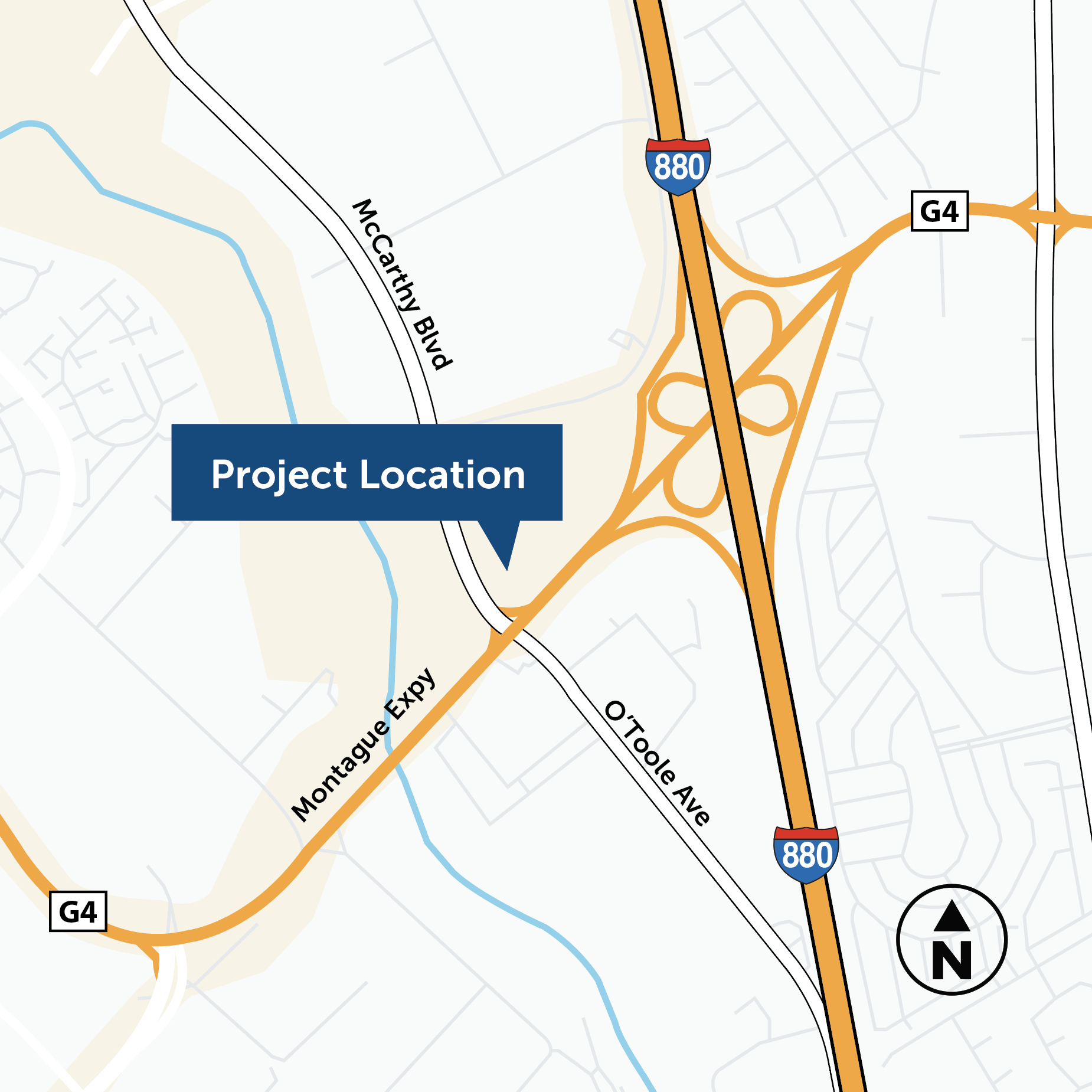 I-880/Montague Expressway Interchange and McCarthy Boulevard/O’Toole ...