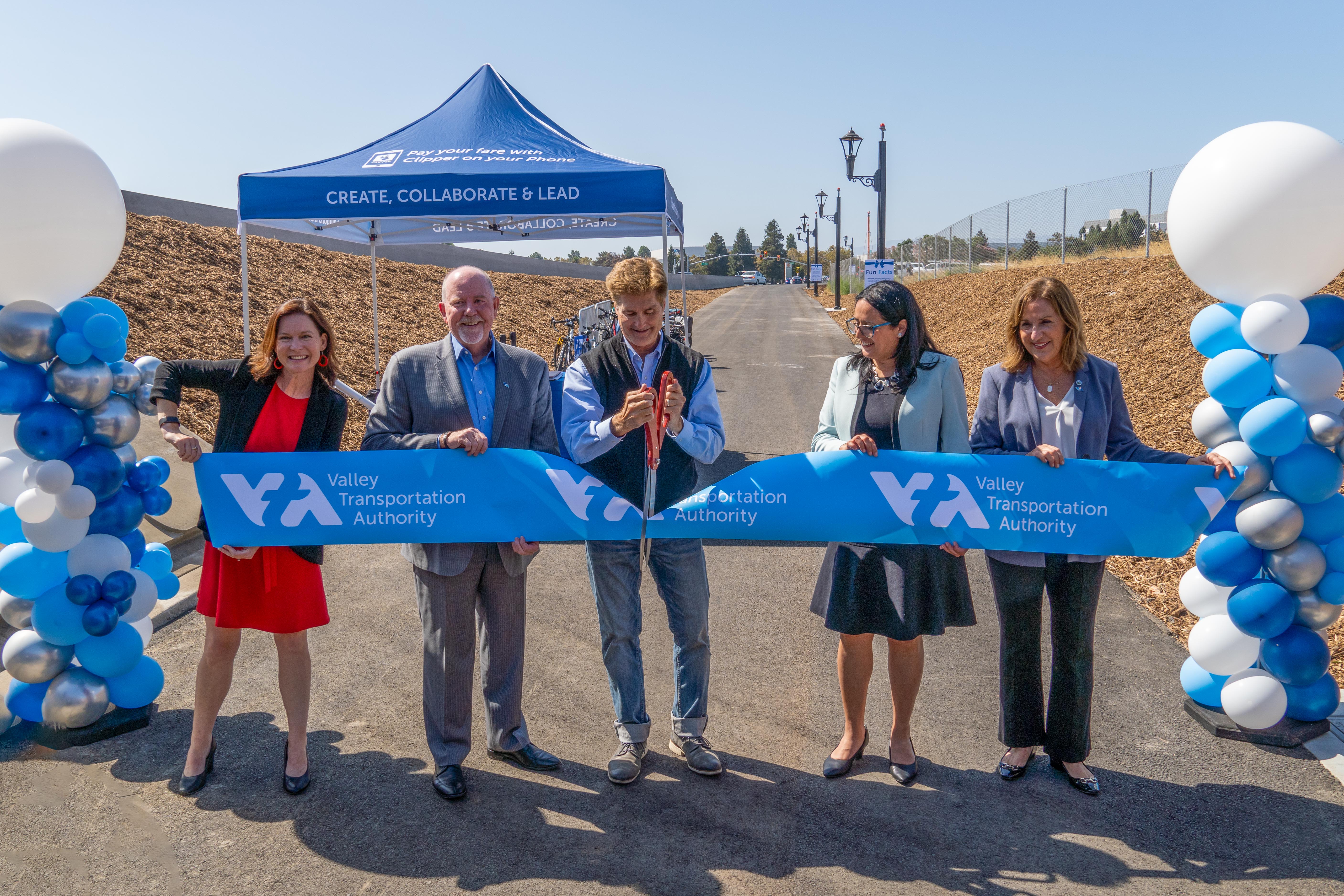 Celebrating Progress: Ribbon Cutting at US 101/De la Cruz Blvd./Trimble ...