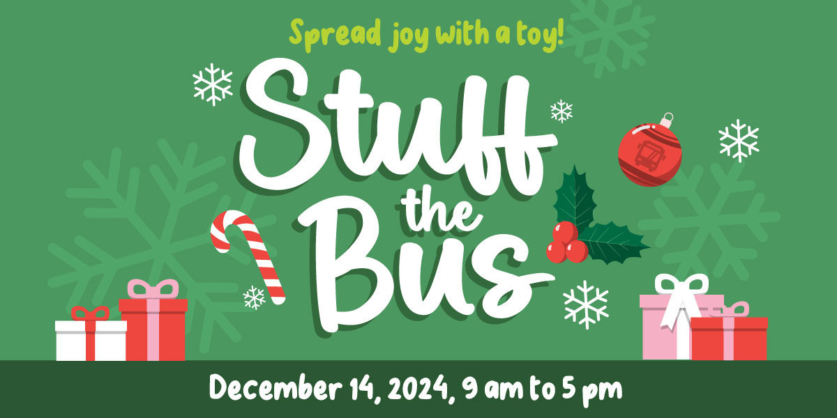 Stuff the Bus with Holiday Joy and Toys! | VTA
