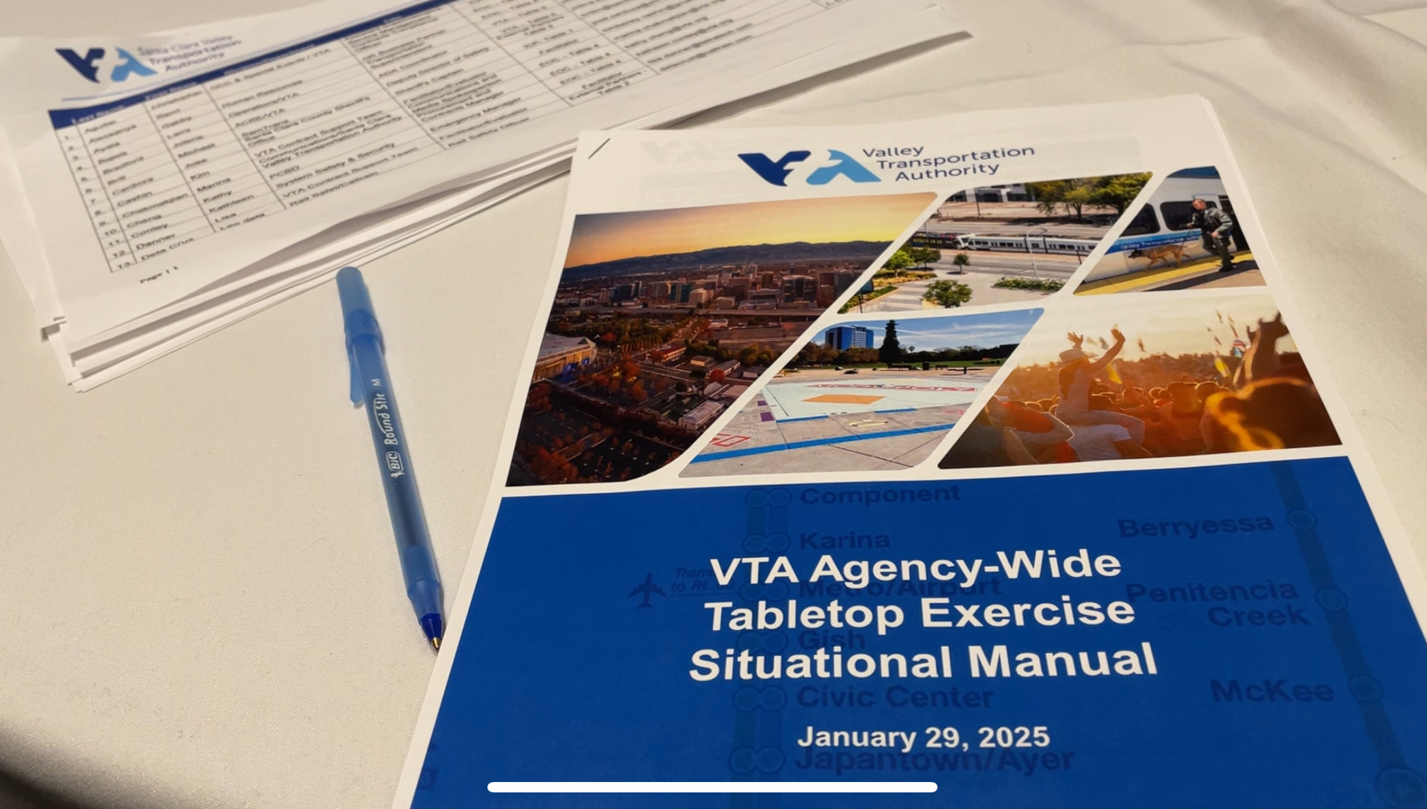 VTA Prepares for 2026 Special Events with Multi-agency Exercise | VTA
