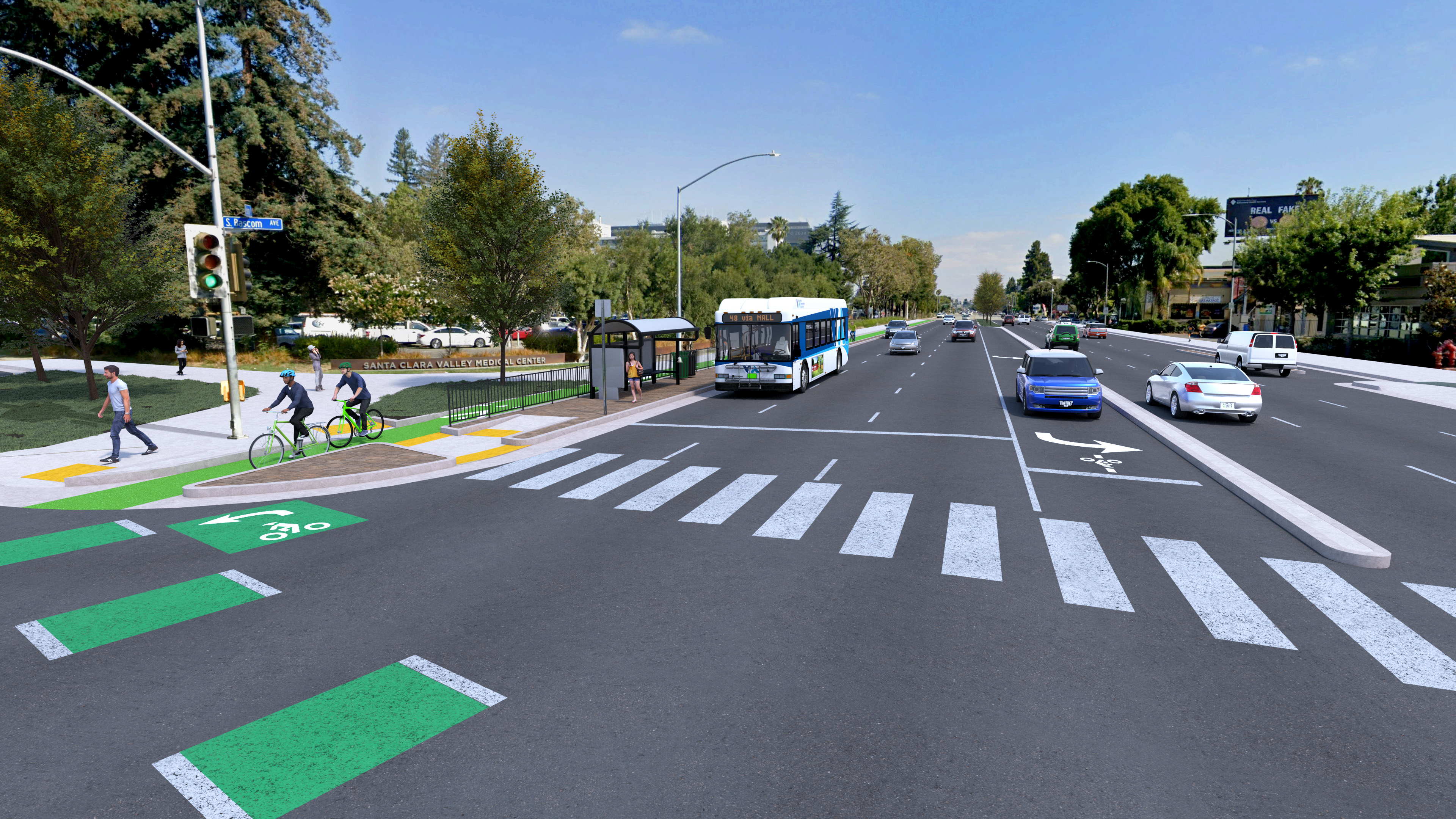 Bascom Complete Streets Project Progresses | VTA