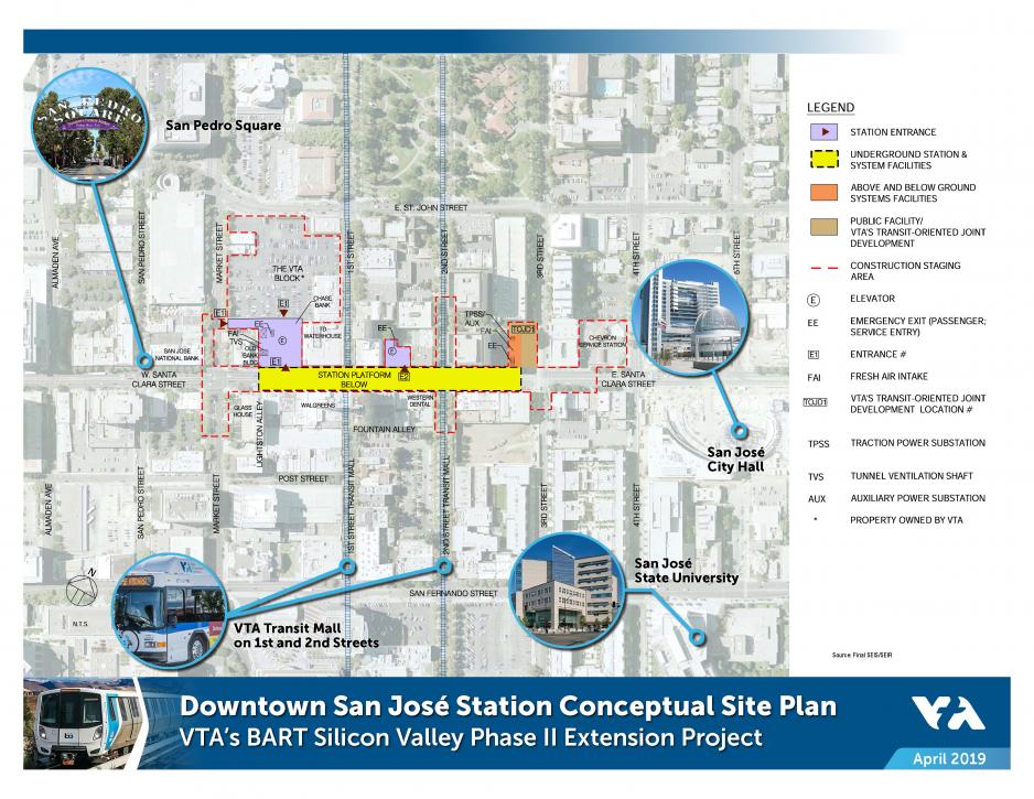 Downtown San José Station | VTA