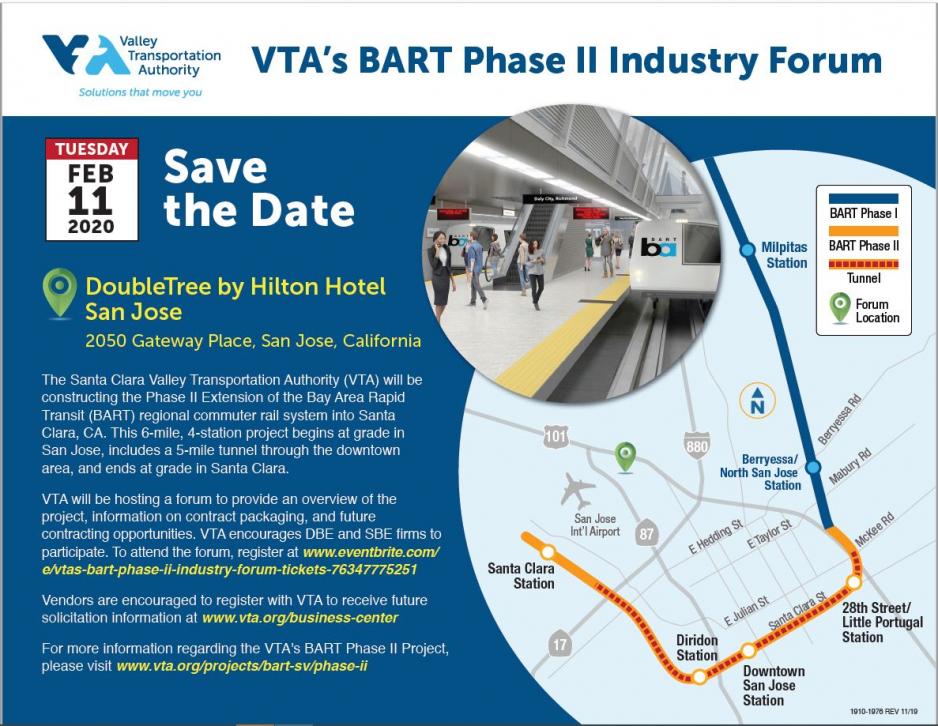 VTA's BART Phase II Contracting | VTA